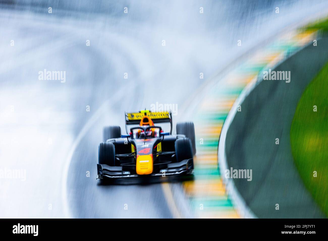 Melbourne, Australia. 31st Mar, 2023. Enzo Fittipaldi of Brazil and the ...