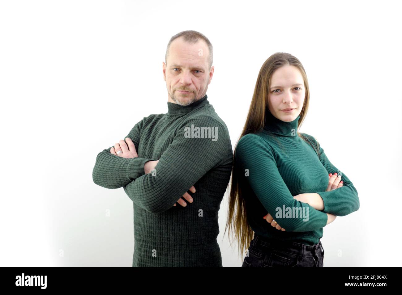 Photo of young excited couple rejoice success discount product ...