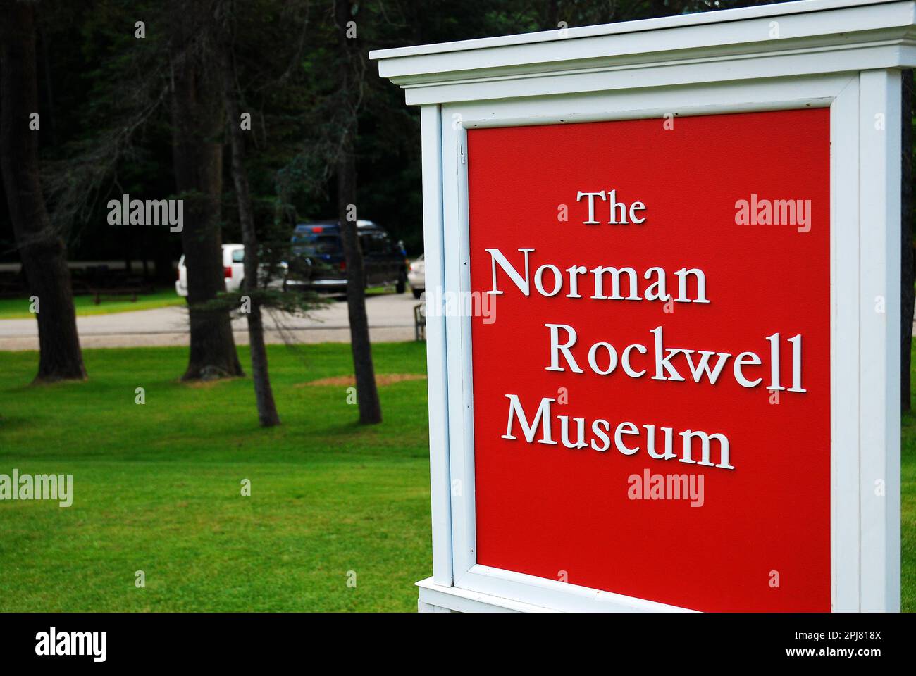 The Norman Rockwell Museum in Stockbridge, Massachusetts features the ...