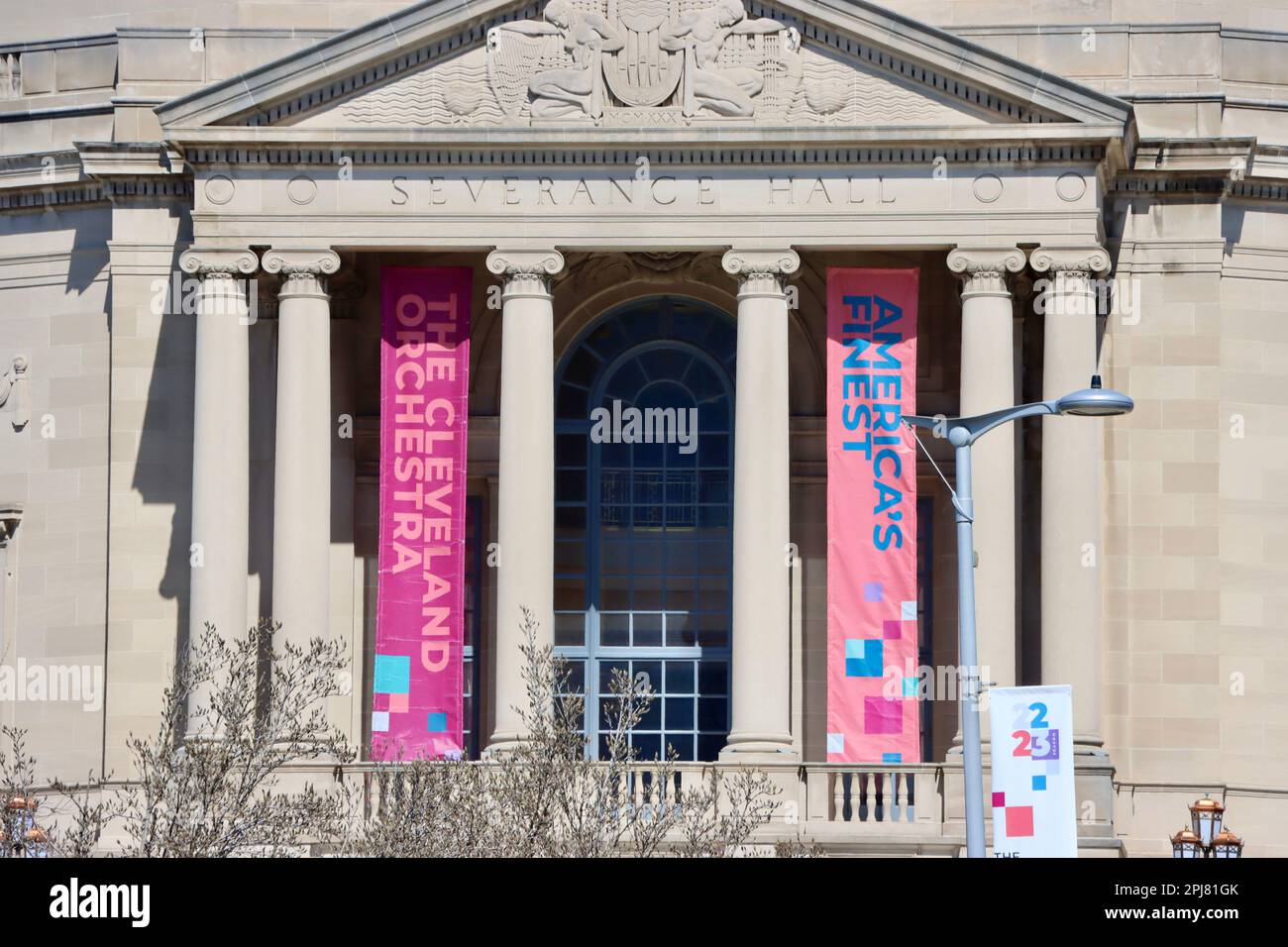 Severance Music Center, Severance Hall, the home of Cleveland Orchestra ...