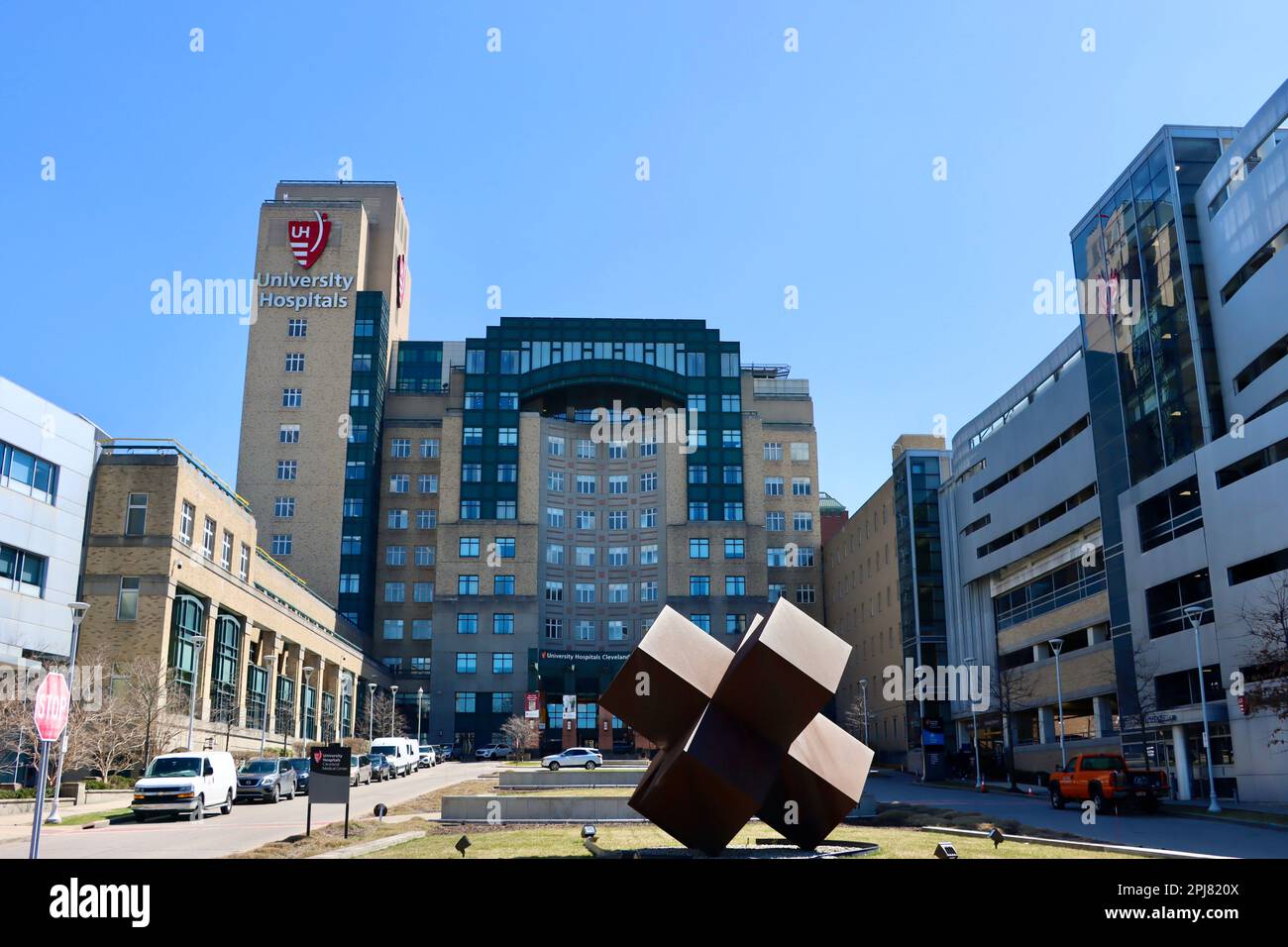 University Hospitals center at University Circle in Cleveland, Ohio ...