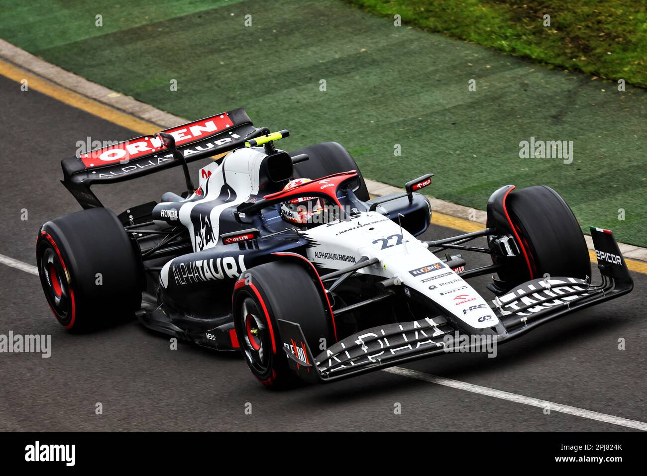 Yuki tsunoda formula 1 australia hi-res stock photography and images - Alamy