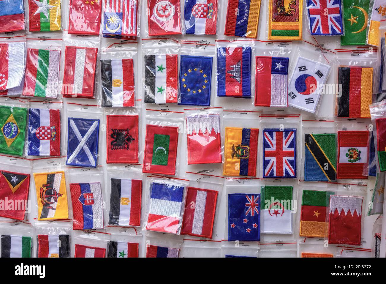 Many country flags hi-res stock photography and images - Alamy