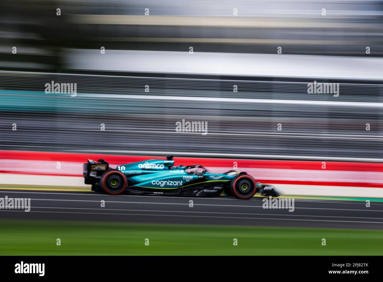 18 STROLL Lance (can), Aston Martin F1 Team AMR23, action during the ...