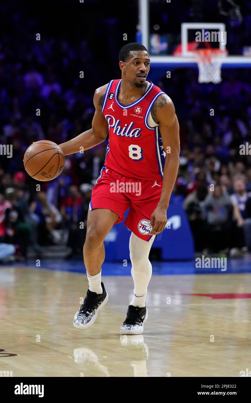 Philadelphia 76ers' De'Anthony Melton plays during NBA basketball game ...