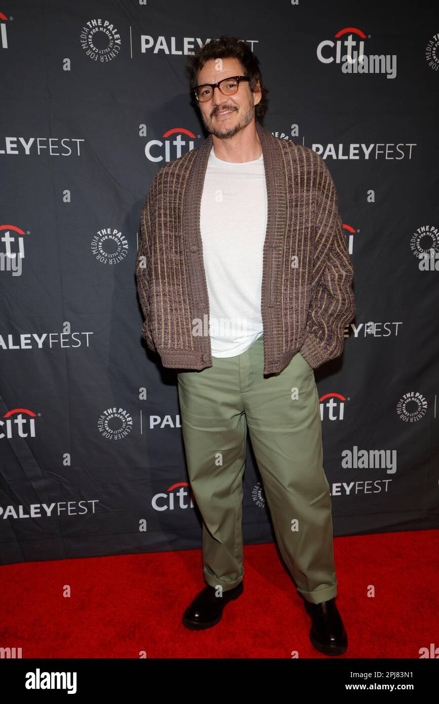 Hollywood, Ca. 31st Mar, 2023. Pedro Pascal at PaleyFest 2023 ...