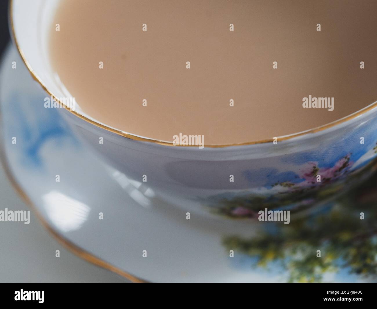 Posh cup saucer hi-res stock photography and images - Alamy