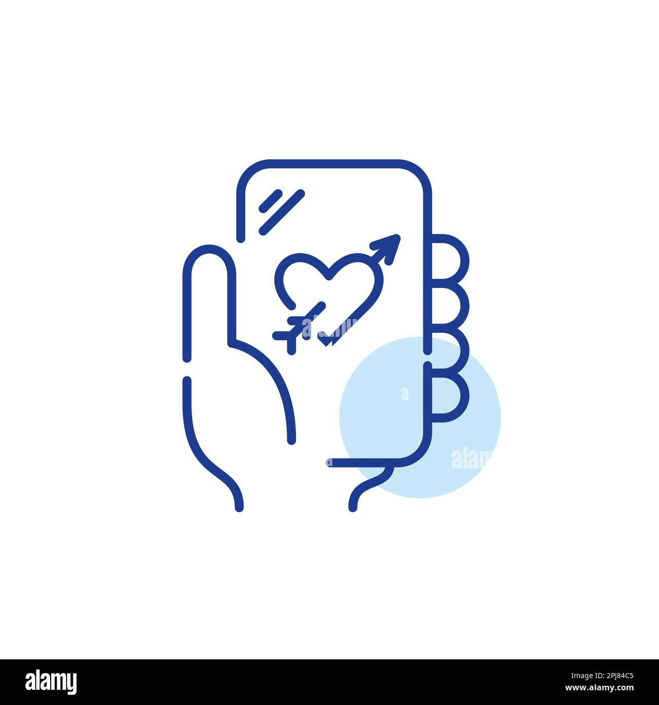 Find my friend app Stock Vector Images - Alamy