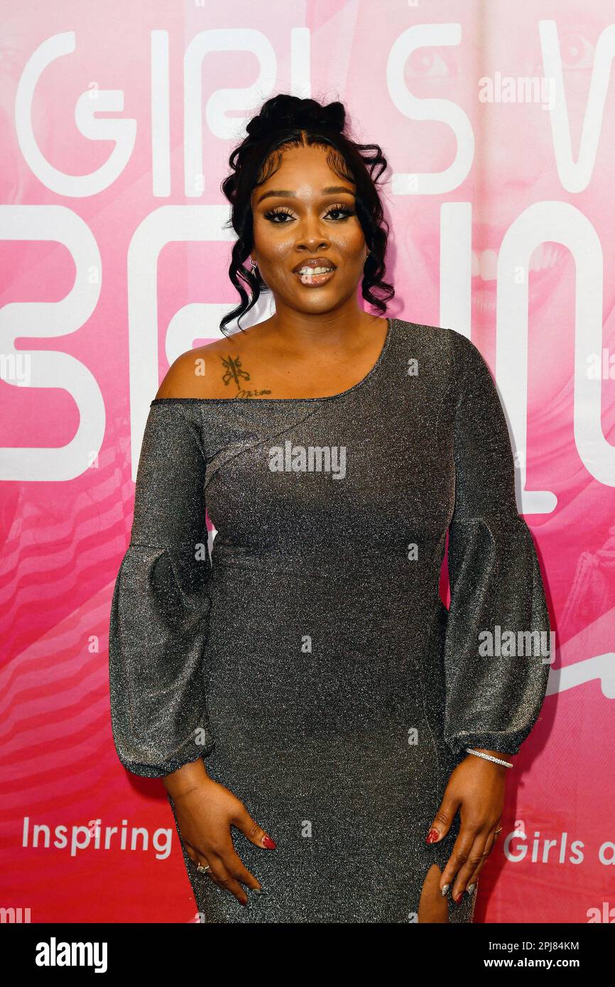 Las Vegas, NV, USA. 31st Mar, 2023. Ni'Cola Mitchell at Giving Hope ...