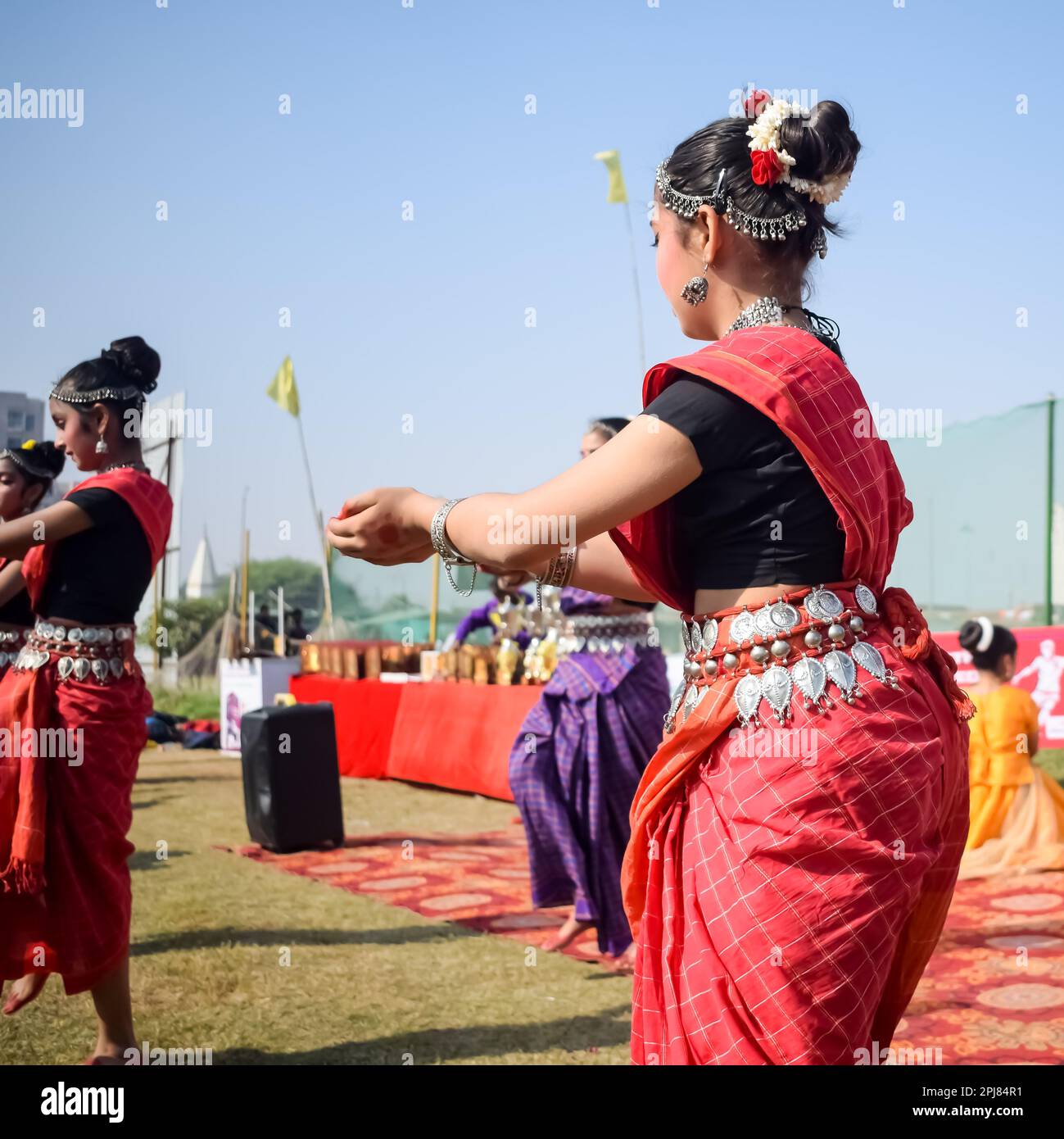 Delhi, India - December 11 2022 - Bharathanatyam Indian classical ...