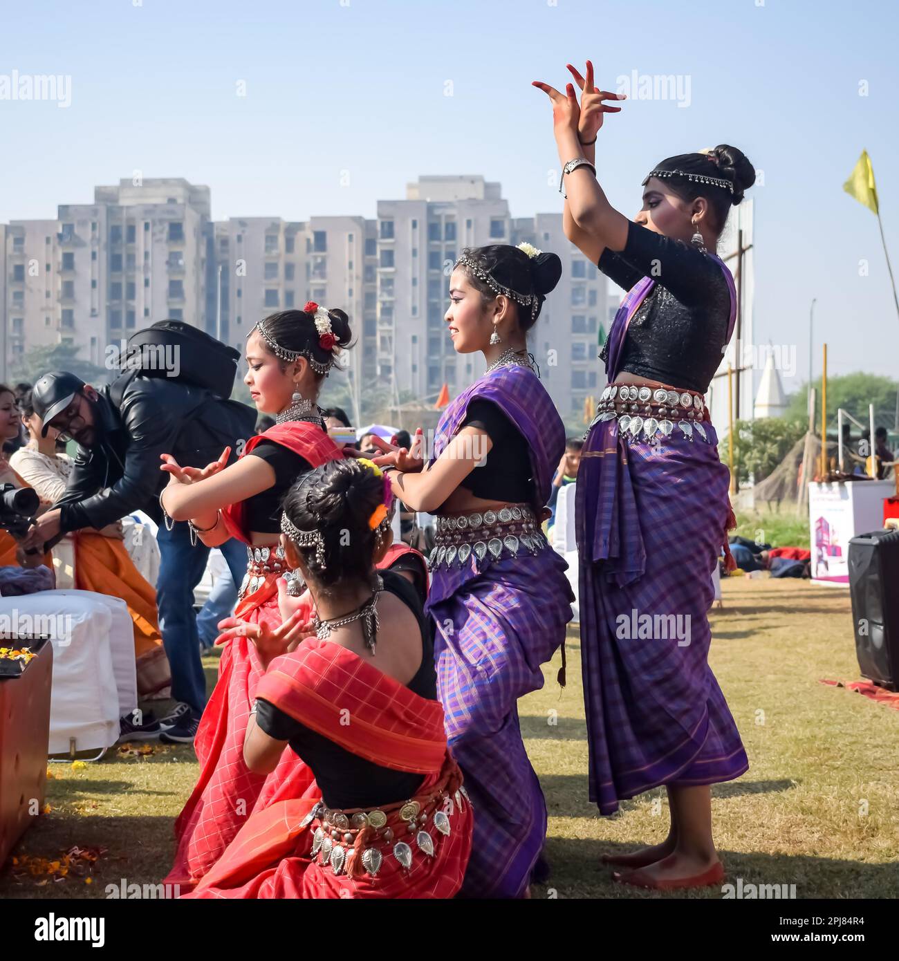 Delhi, India - December 11 2022 - Bharathanatyam Indian classical ...