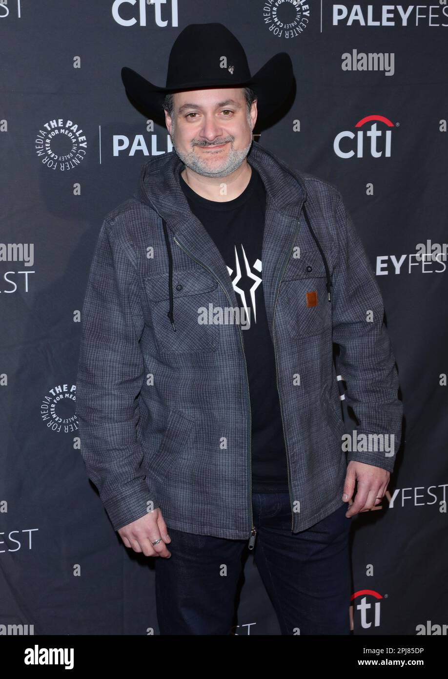 Hollywood, USA. 31st Mar, 2023. Dave Filoni arrives at PaleyFest 2023 ...