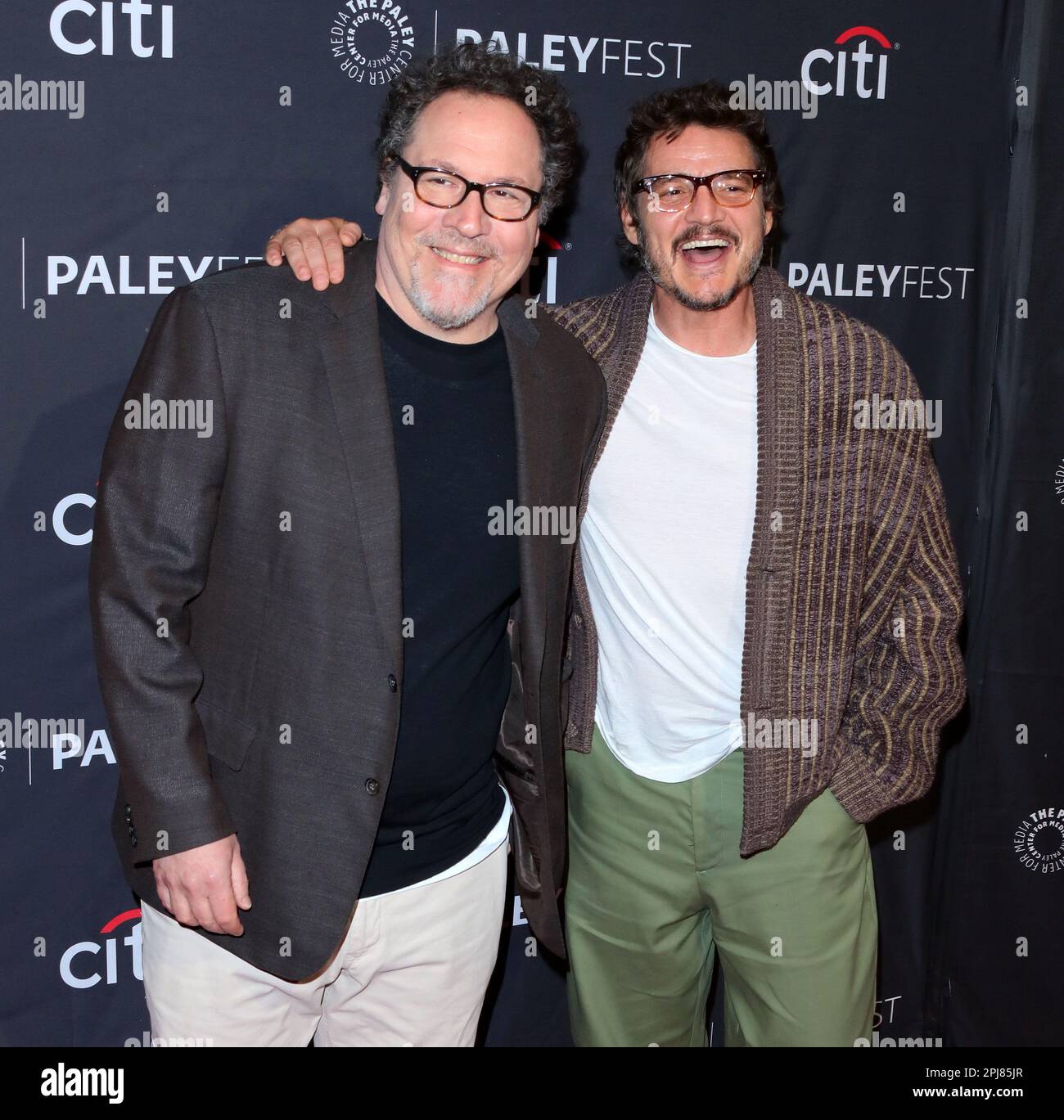 Hollywood, USA. 31st Mar, 2023. Jon Favreau, Pedro Pascal arrives at ...