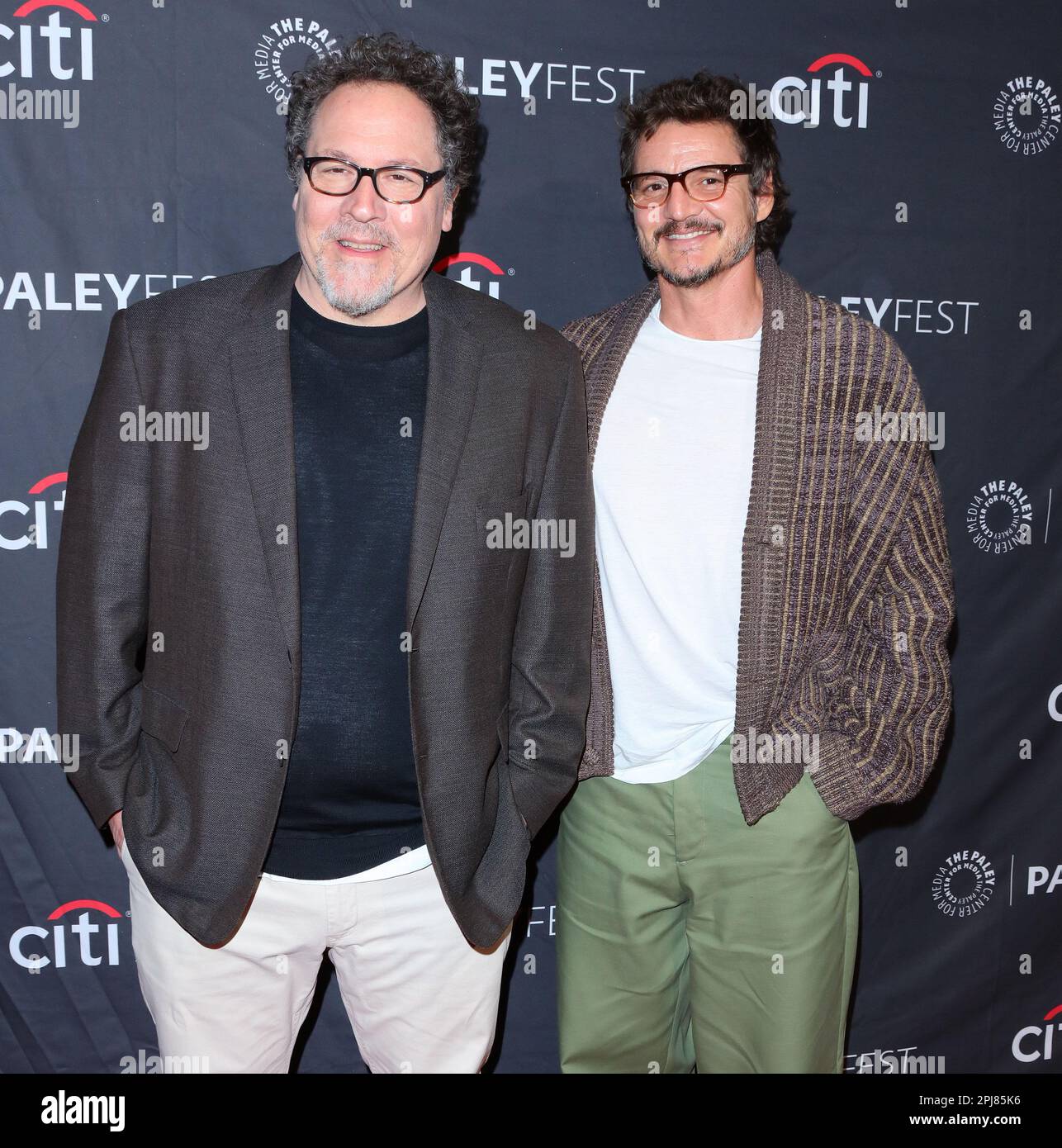 Hollywood, USA. 31st Mar, 2023. Jon Favreau, Pedro Pascal arrives at ...