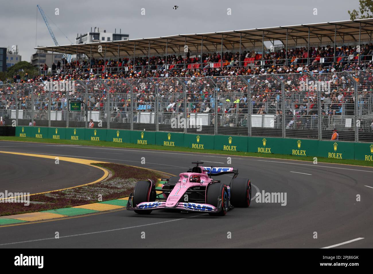 Melbourne, Australia. 01st Apr, 2023. Esteban Ocon (FRA) Alpine F1 Team A523. Australian Grand ...