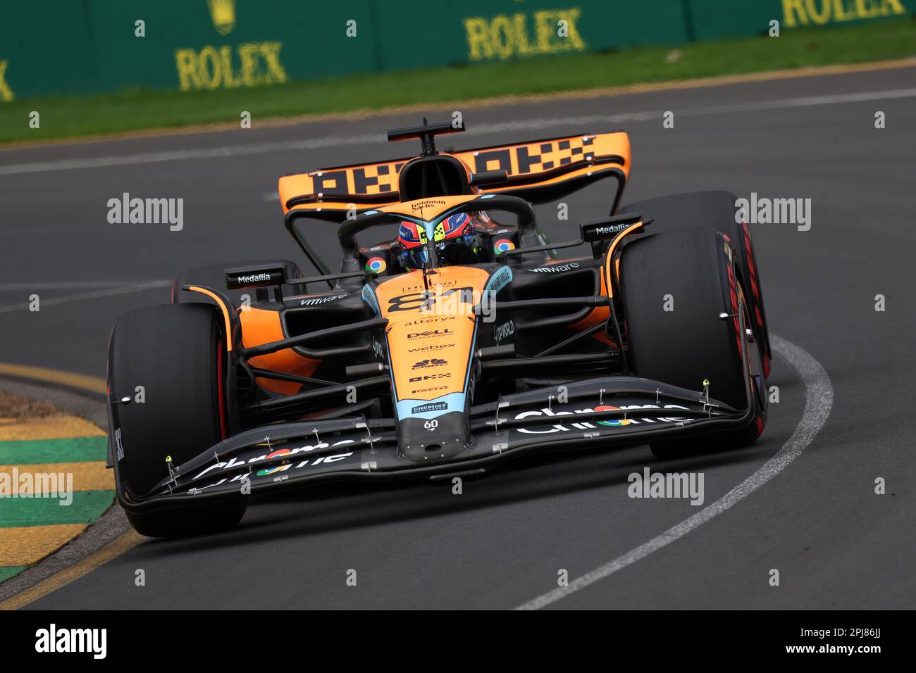 Melbourne, Australia. 01st Apr, 2023. Oscar Piastri (AUS) McLaren MCL60. Australian Grand Prix ...