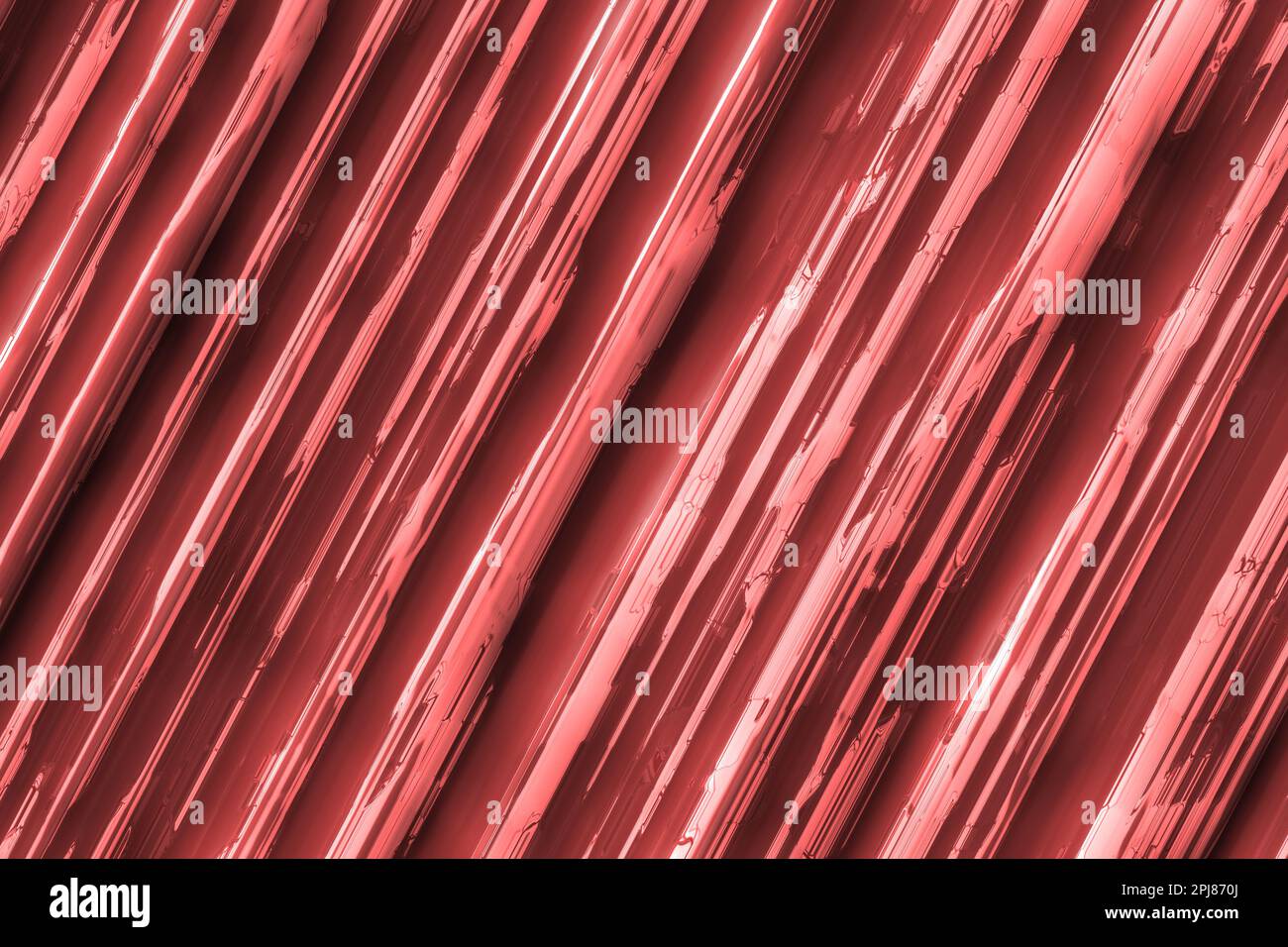 artistic red shiny steel straight lines digital drawn background ...