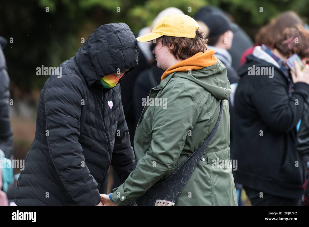 Seattle, USA. 31st Mar, 2023. International Transgender Day of ...