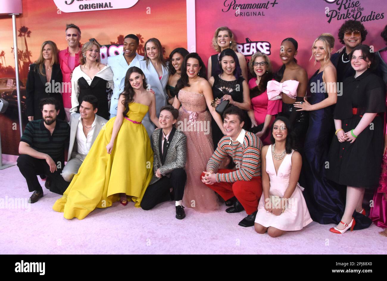 Los Angeles, California, USA 29th March 2023 (L-R) Justin Tranter ...