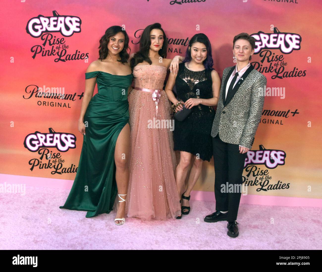 Los Angeles, California, USA 29th March 2023 (L-R) Cheyenne Isabel ...