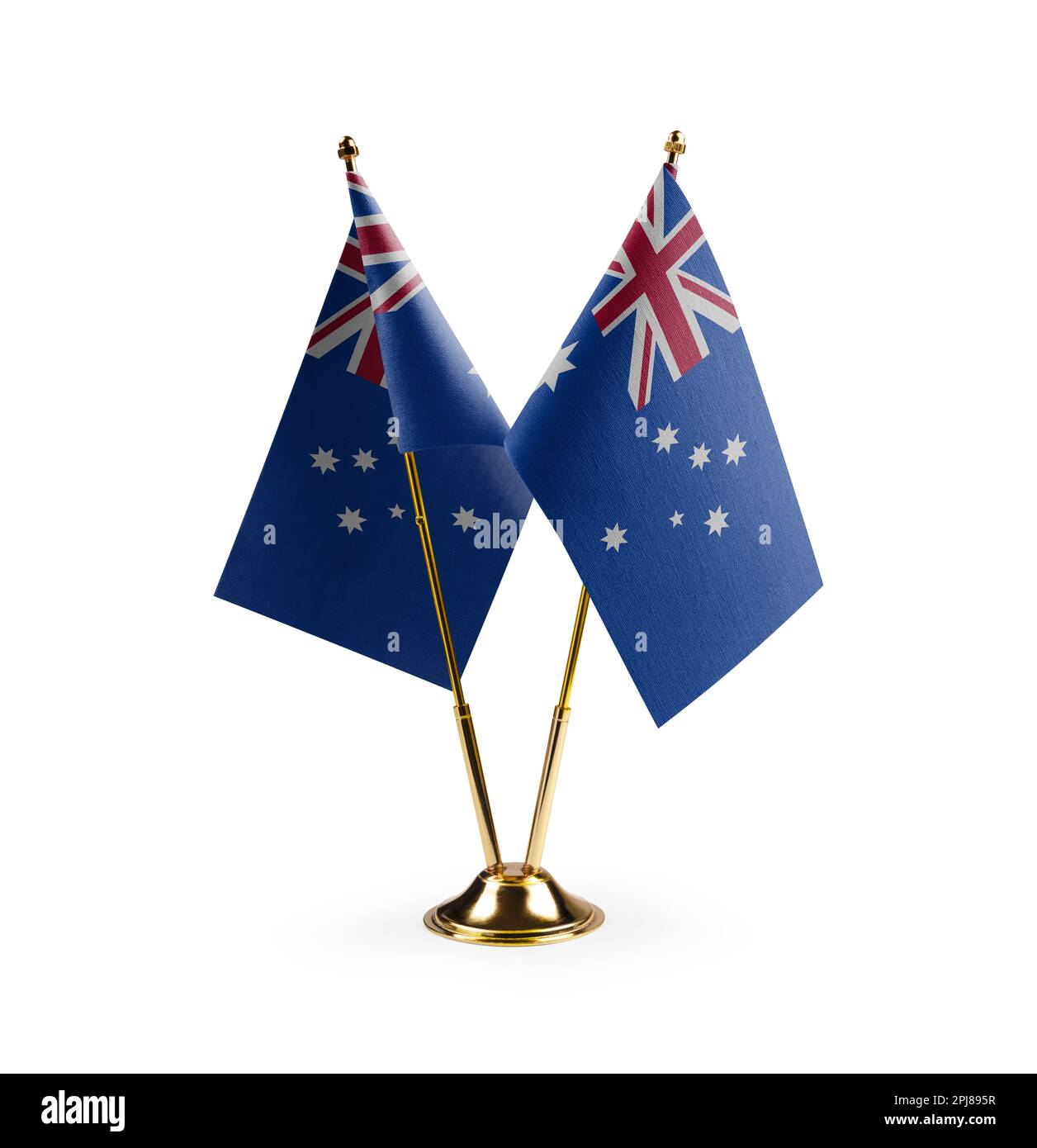 Small national flags of the Australia on a white background Stock Photo ...