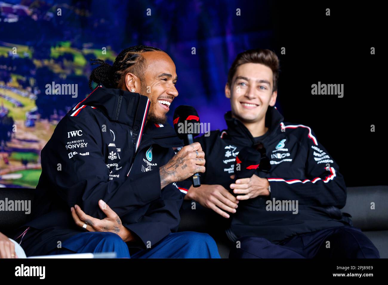 Melbourne, Australia. 1st Apr, 2023. #44 Lewis Hamilton (GBR, Mercedes ...