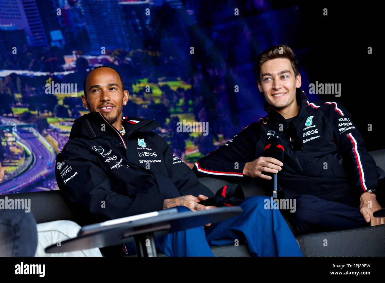 Melbourne, Australia. 1st Apr, 2023. #44 Lewis Hamilton (GBR, Mercedes ...