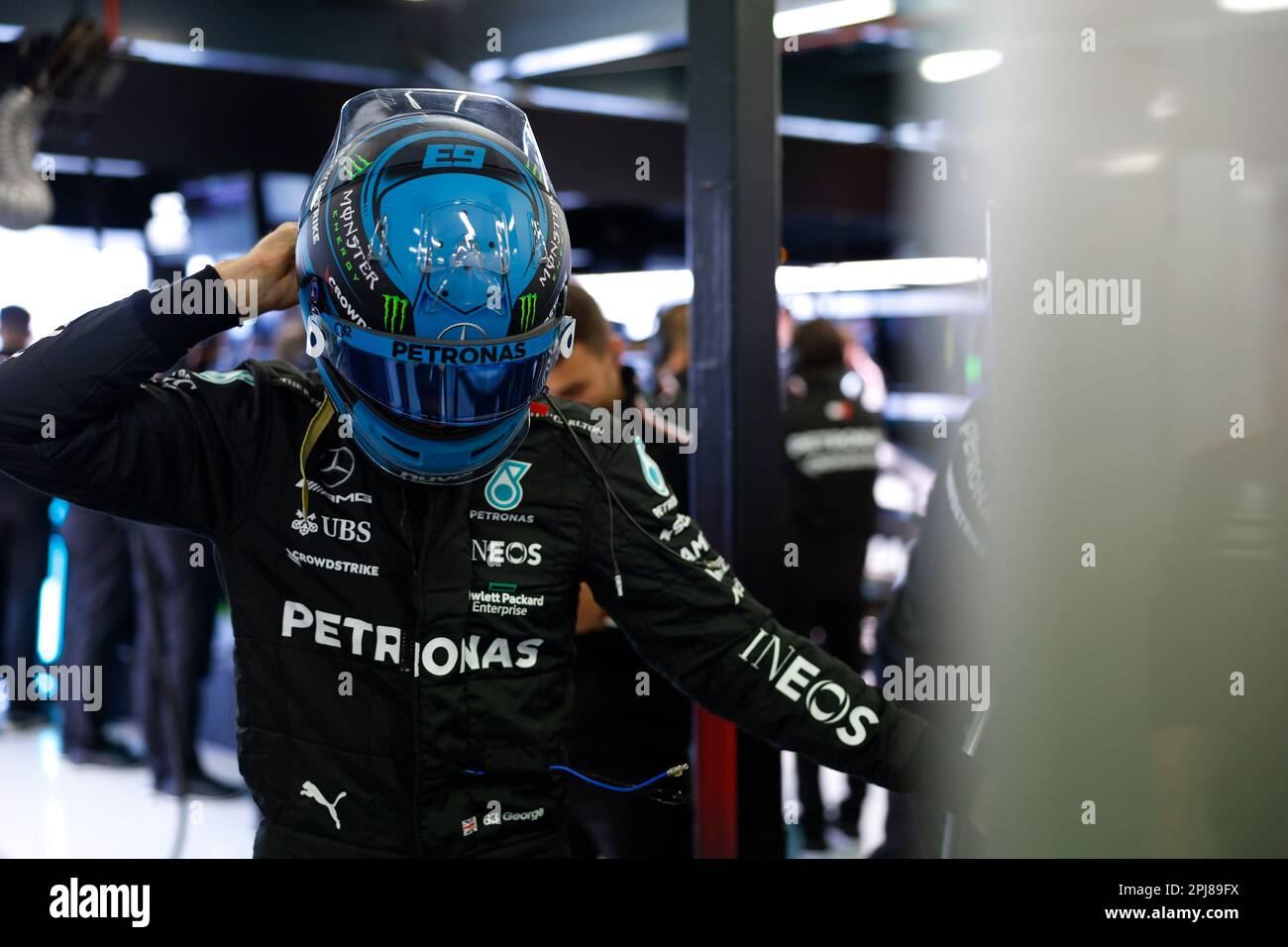 Melbourne, Australia. 1st Apr, 2023. #63 George Russell (GBR, Mercedes ...