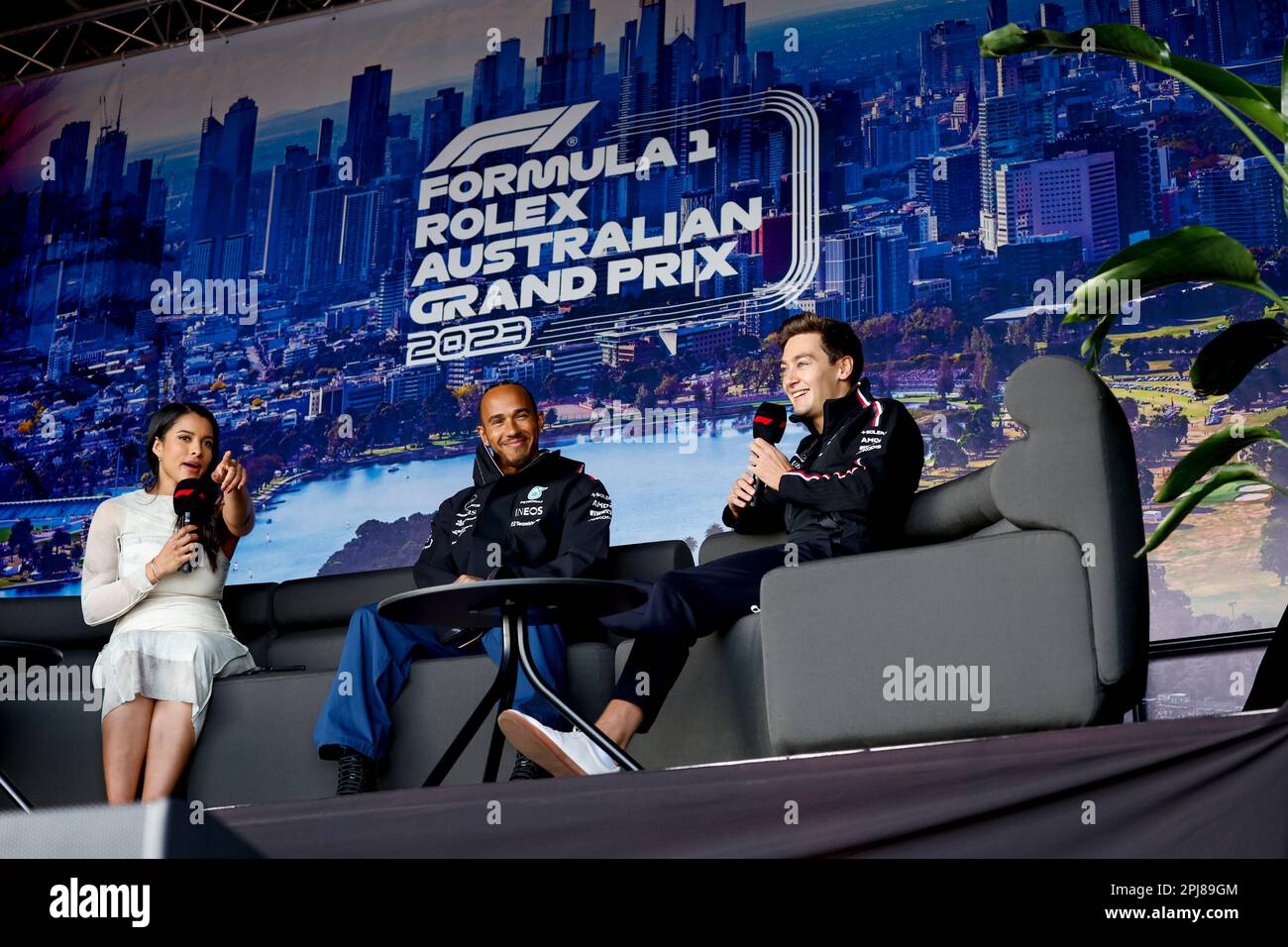 Melbourne, Australia. 1st Apr, 2023. #44 Lewis Hamilton (GBR, Mercedes ...