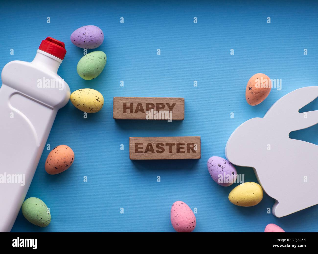 Happy Easter and cleaning concept Stock Photo - Alamy
