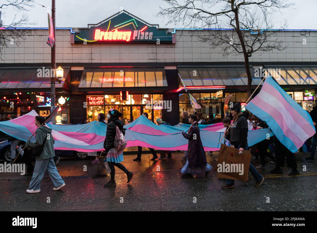 Seattle, USA. 31st Mar, 2023. International Transgender Day of ...