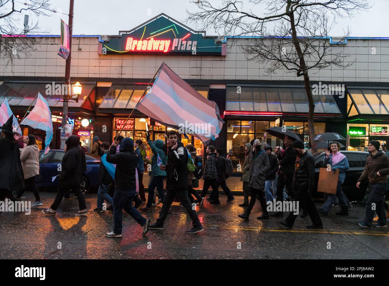 Seattle, USA. 31st Mar, 2023. International Transgender Day of ...