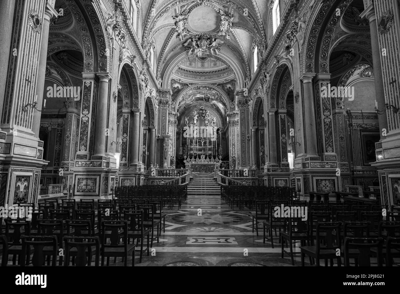 The abbey of Montecassino is a Benedictine monastery located on the top ...