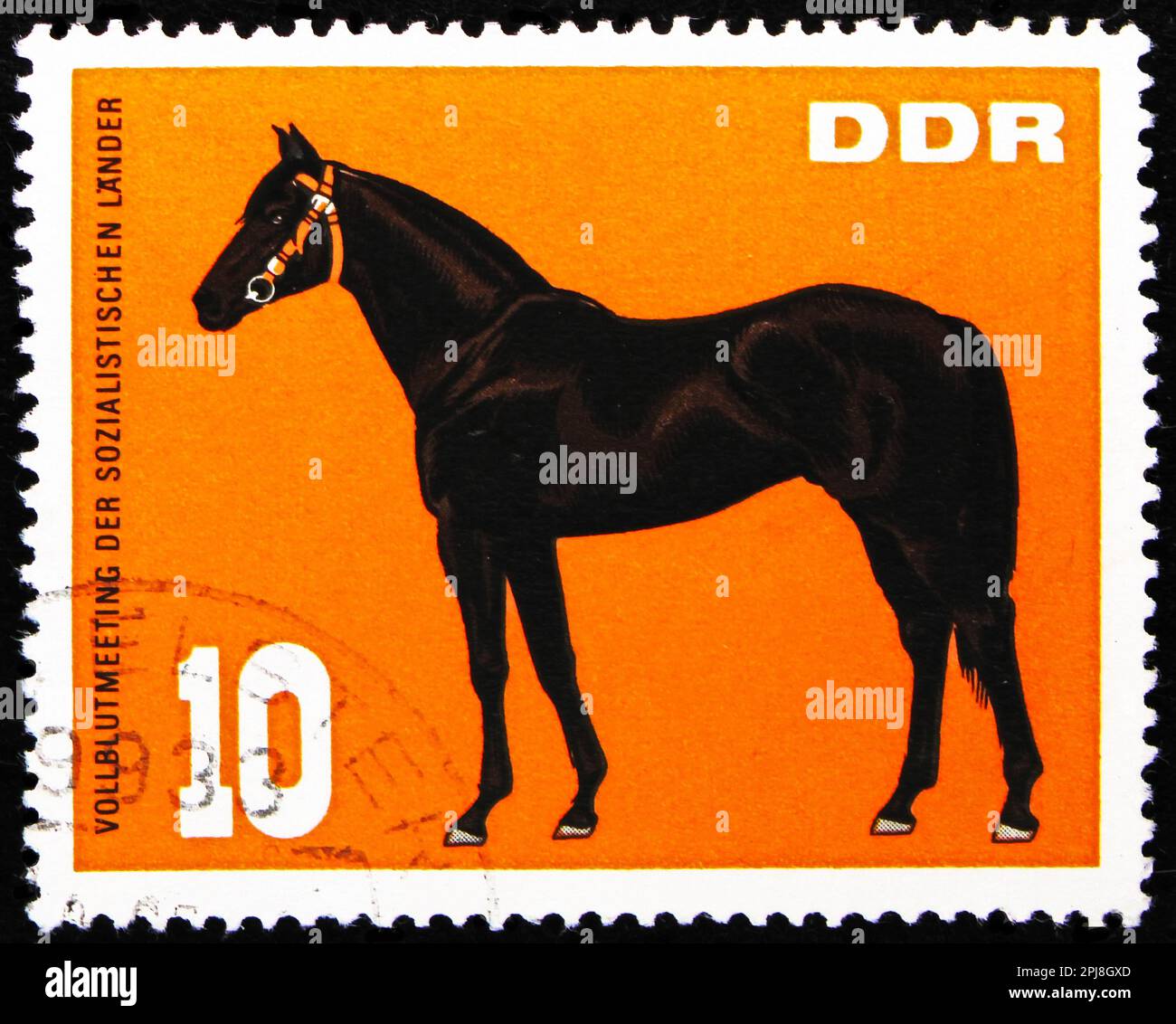 MOSCOW, RUSSIA - MARCH 25, 2023: Postage stamp printed in Germany shows ...