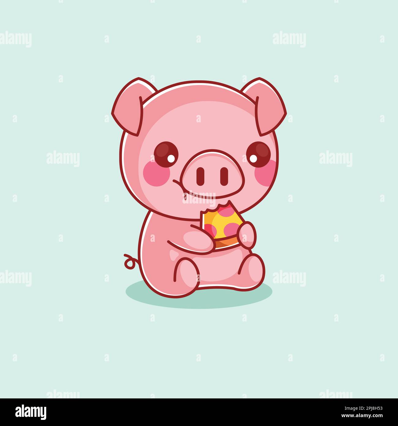 Cute pig eating pizza cartoon Stock Vector Image & Art - Alamy Cute pig eating pizza cartoon Stock Vector Image & Art - Alamy