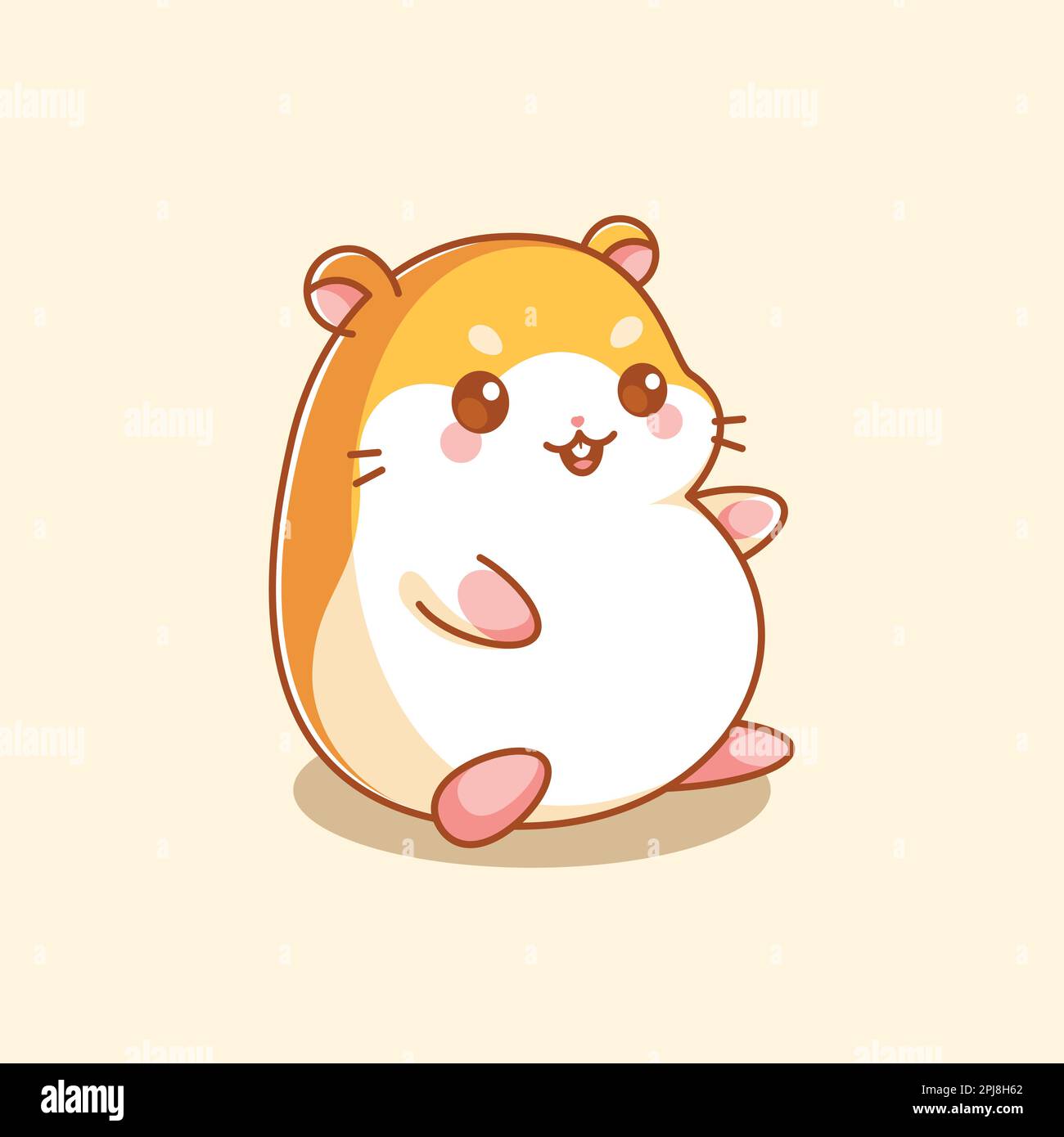 Cute happy kids sitting Stock Vector Images - Alamy