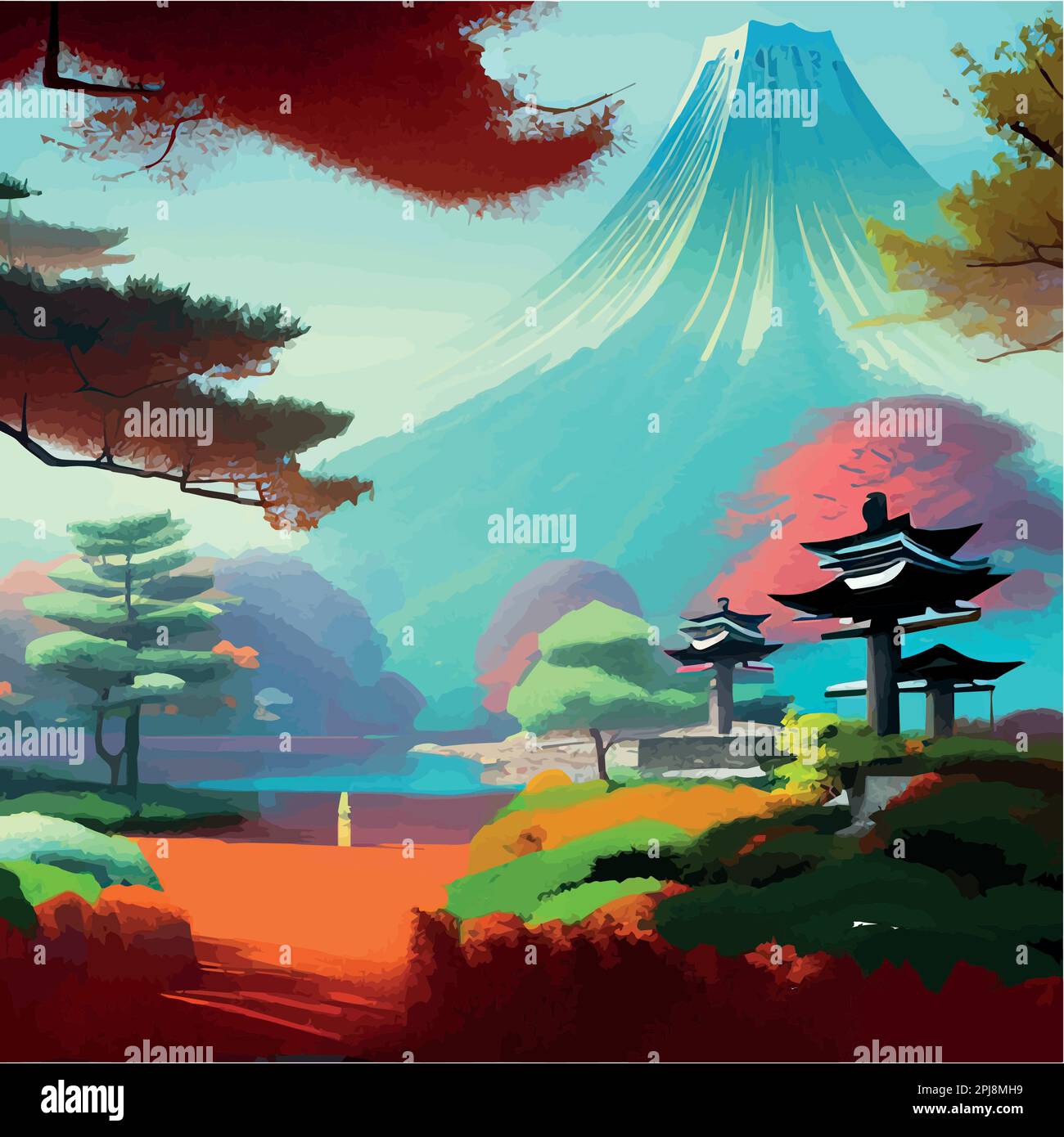 Japanese Landscape Rock