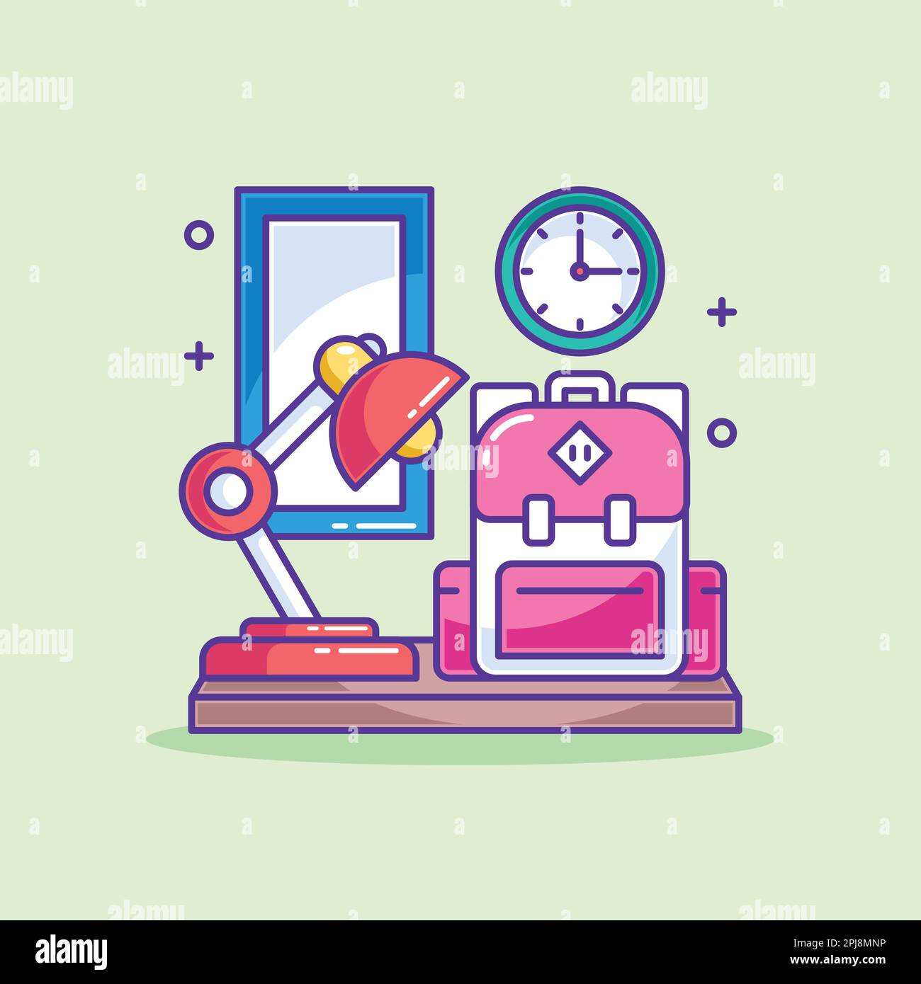 Work homework Stock Vector Images - Alamy