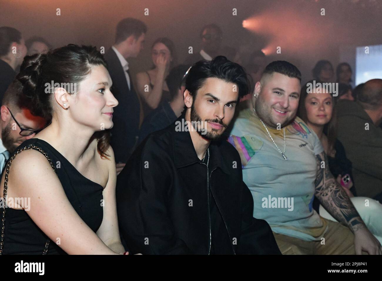 Paris, France. 01st Apr, 2023. Megane Simone ((L) Director of the EIDM ...