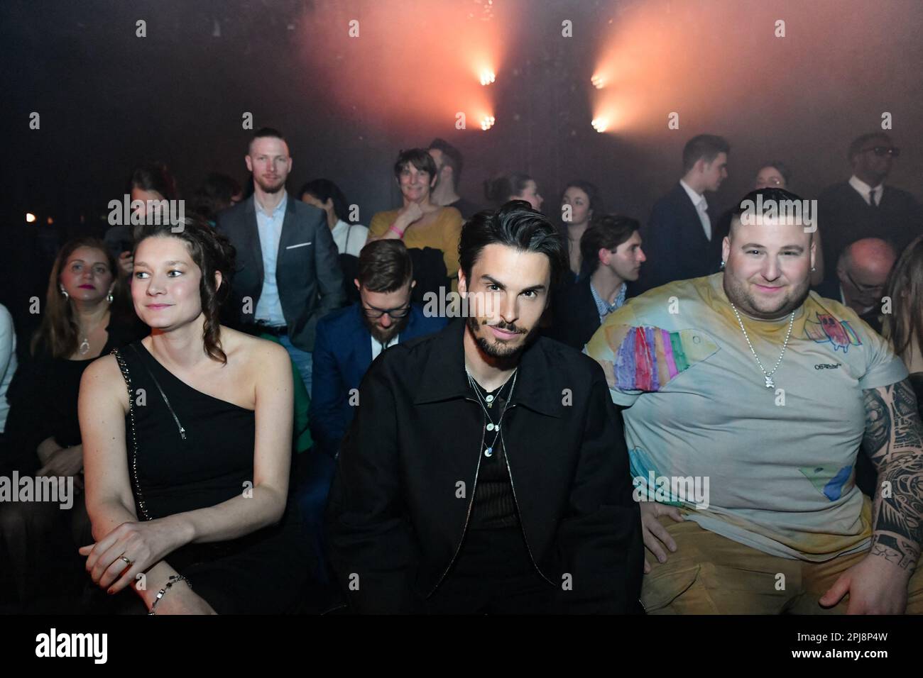 Paris, France. 01st Apr, 2023. Megane Simone ((L) Director of the EIDM ...