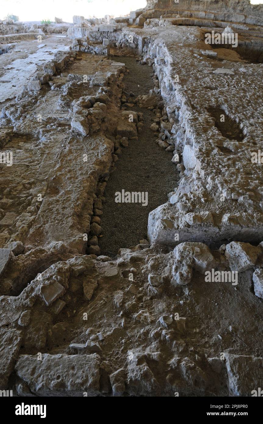 Soli Ruins, located in the city of Guzelyurt, Cyprus, is an ancient ...