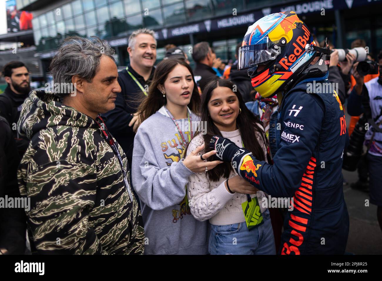 Melbourne, Australie. 01st Apr, 2023. MONTOYA Sebastian (col), Hitech ...