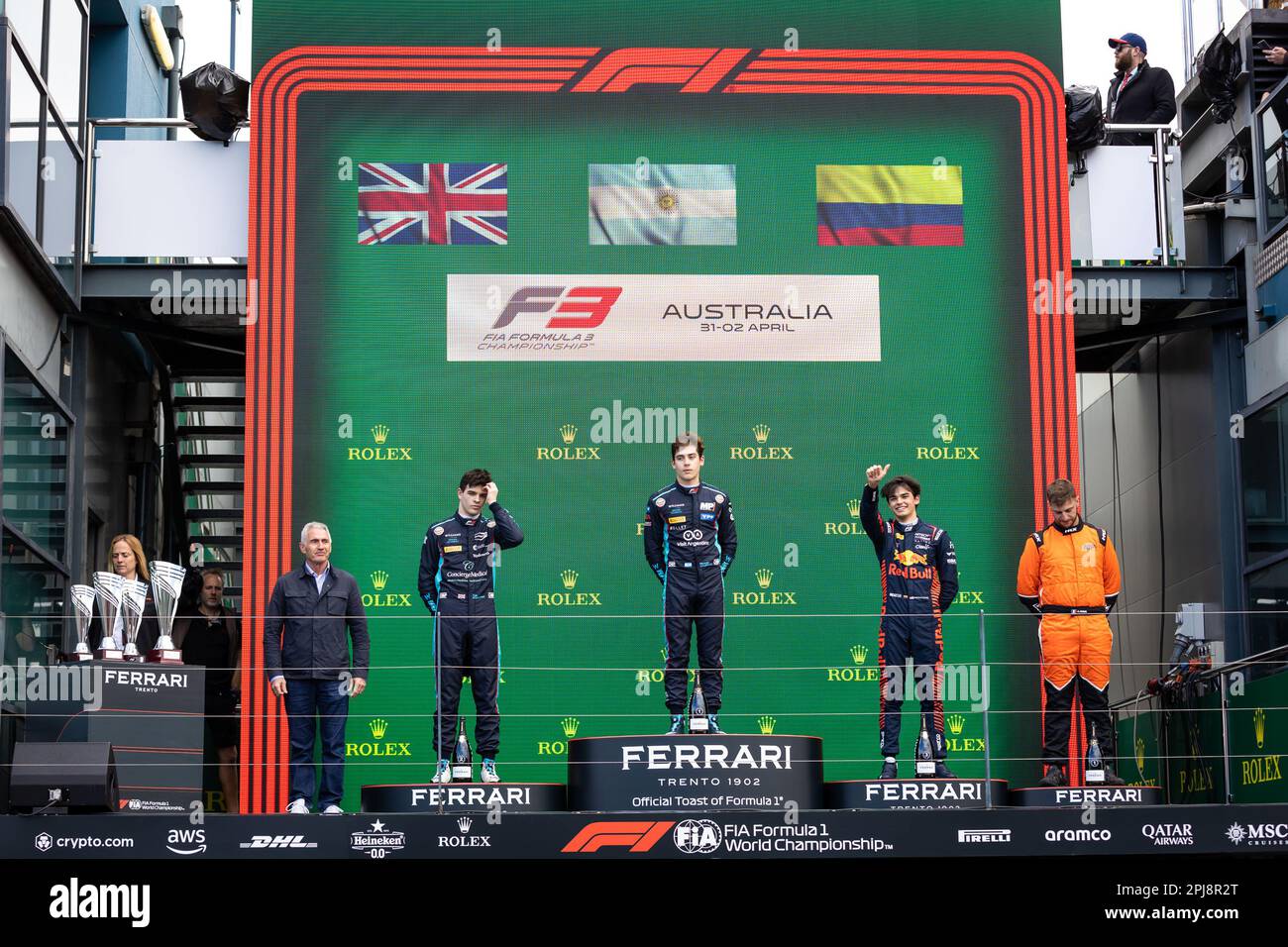 Melbourne, Australie. 01st Apr, 2023. O'SULLIVAN Zak (gbr), Prema ...