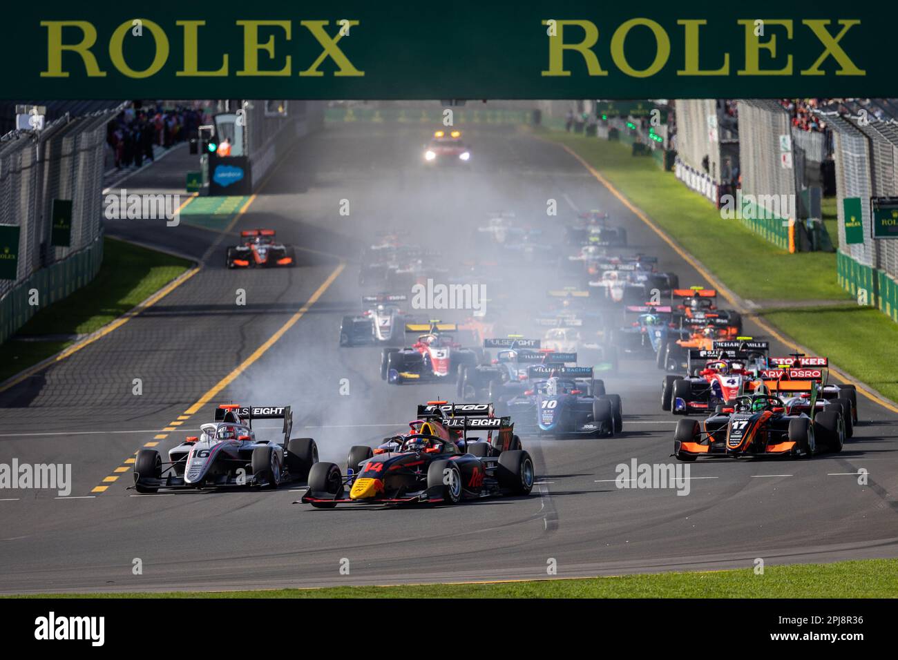 14 MONTOYA Sebastian (col), Hitech Pulse-Eight, Dallara F3, action ...