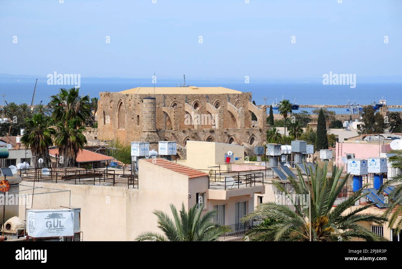 Sinan Pasha Mosque, located in Famagusta, Cyprus, was built as a church ...
