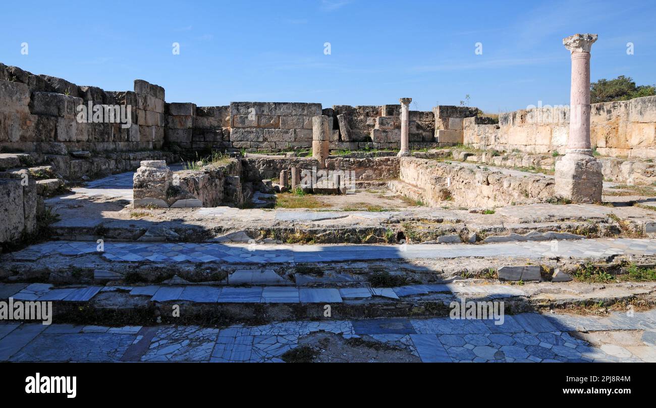 Salamis Antique City and King Tombs in Cyprus is an important ancient ...