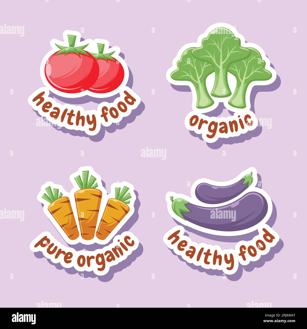 Food grocery shopping Stock Vector Images - Alamy