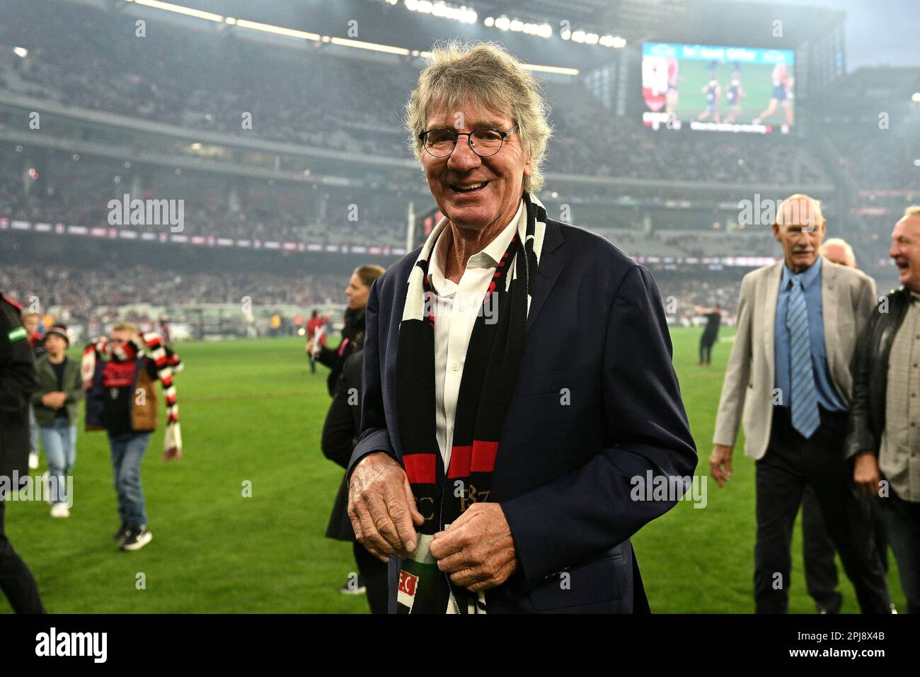 Barry Breen pictured ahead of the AFL Round 3 match between the St ...