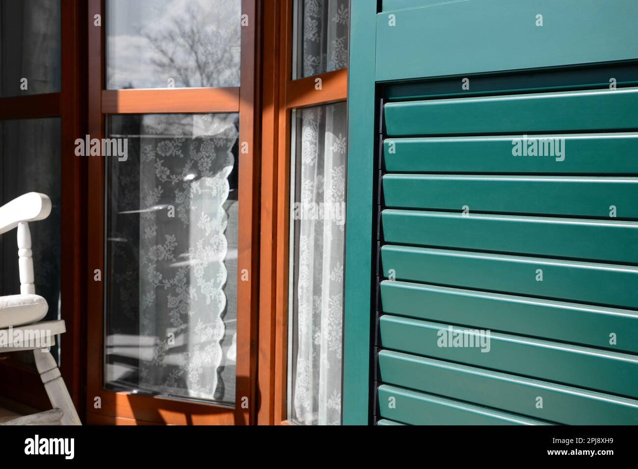 Casement window open wooden hi-res stock photography and images - Alamy