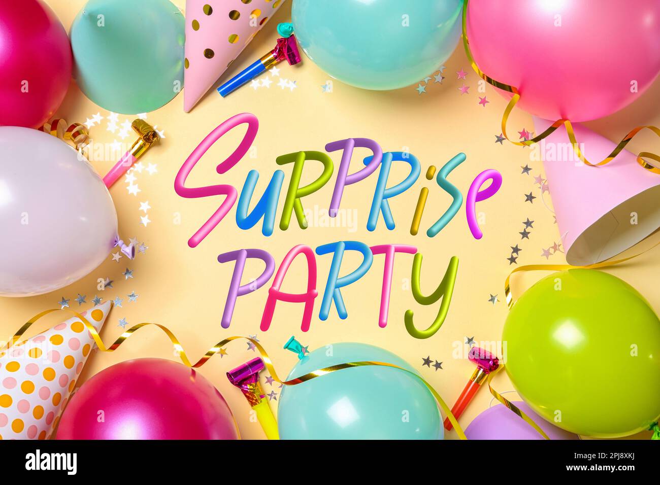 Surprise Birthday Party Clip Art